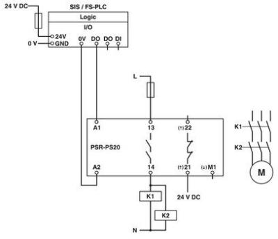 Cina 2700356 Phoenix Contact Safety Relay -PSR-PS20-1NO-1NC-24DC-SC for Voltage Shutdown in vendita
