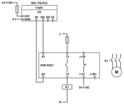 中国 Coupling Relay- PSR-PS21-1NO-1NC-24DC-SC by Phoenix Contact- Protect Feature Included 販売のため