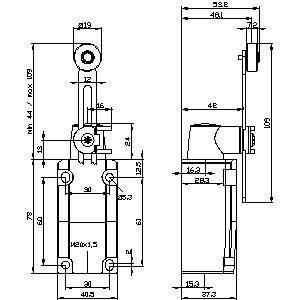 Cina 3SE5112-0CH51 Metal Part-turn Actuator The Ultimate Solution for Position Switch in vendita