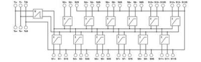 Cina FB-12SP Phoenix Contact Automation Coupler for 2316310 Spare Parts The Ideal Solution in vendita
