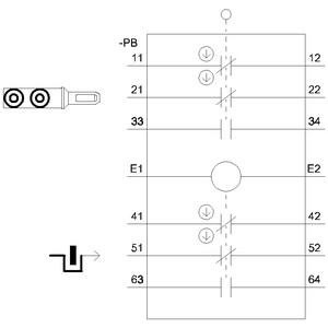 China Metal Position Switch for Front Auxiliary Release M20 X 1 5 Actuator Head 3SE5312-0SD11 for sale