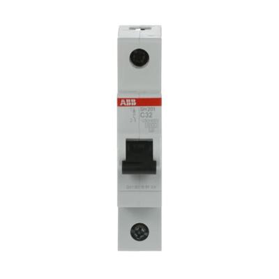 中国 MCB SH201-C32 Miniature Circuit Breaker 1P C Rated Frequency 50Hz Rated Current 32A 販売のため