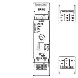 China Spring Loaded Terminal 3SK1122-2CB41 Safety Relay for Other Electrical Equipment for sale