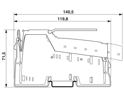 Cina IP20 Protection Level 2861250 IB IL 24 DI 16-PAC Phoenix Contact Digital Module in vendita