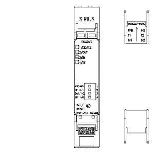 Cina DC 24V 3SK1 Safety Relay 3SK1220-1AB40 Input Extension Screw Terminal in vendita