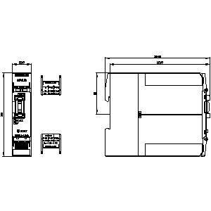 China PLC 3SK2112-1AA10 SIRIUS Safety Relay Basic Unit 3SK2 Width 22 5mm Screw Terminal for sale