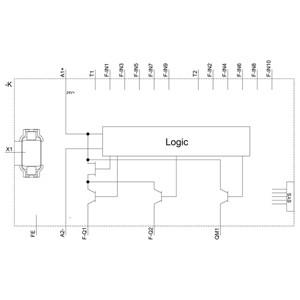 Китай 3SK2112-2AA10 SIRIUS Safety Relay Basic Unit 3SK2 Width 22 5mm Spring Loaded Terminal продается