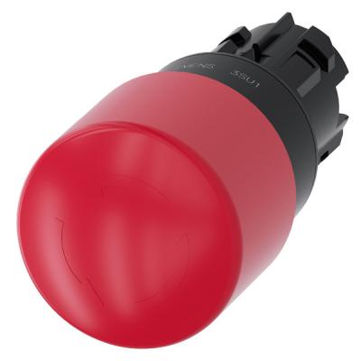 Cina 30mm SIRIUS ACT Mushroom Pushbutton with Emergency Stop and Push Trigger Action Twist in vendita