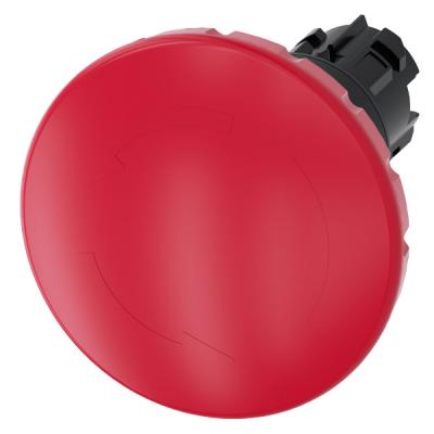 中国 60mm Plastic SIRIUS ACT Mushroom Pushbutton for Emergency Stop 3SU1000-1JB20-0AA0 販売のため