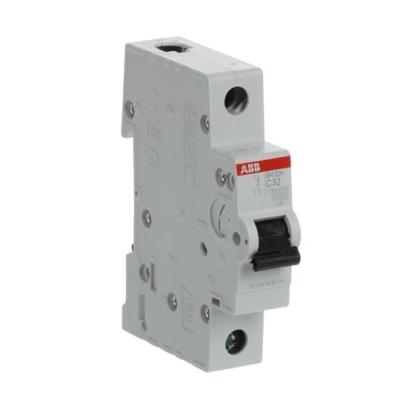 中国 32A MCB SH201-C32 Miniature Circuit Breaker 1P C for Smooth and Electrical Operations 販売のため