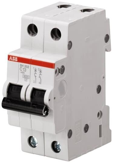 Quality SH202-C4 Miniature Circuit Breaker 2P C 4 A 220V Rated Voltage Easy Installation for sale