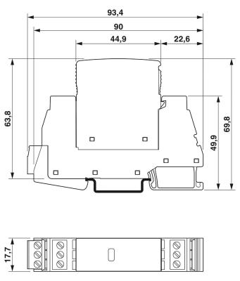 China 3 Pole PLT-EE-T3-24DC-R Type 3 Surge Protection Device for 240 V DC Power System for sale
