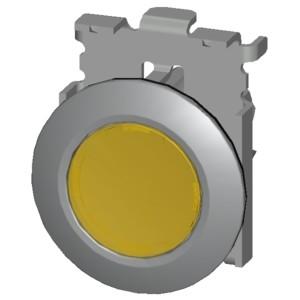 Cina PLC 3SU1061-0JB30-0AA0 Metallo Matt illuminato pulsante piatto e bezel per il montaggio in profondità in vendita