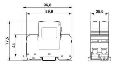 中国 2800186 VAL-MS-T1/T2 335/12.5/1 1-FM クラス 1/2 防雷/電圧保護具 ポール番号 4 販売のため