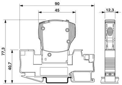 Китай Top-Notch 2800841 CB TM1 6A SFB P Thermal Magnetic Device Circuit Breakers продается