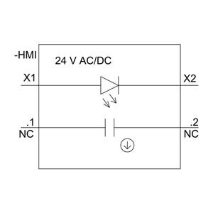 Cina PLC 3SU1102-0AB20-1CA0 SIRIUS ACT Pushbutton Plastic Lighted Red Momentary Screw Terminal in vendita