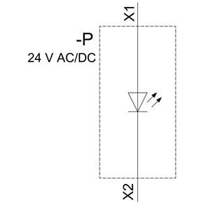 中国 PLC 3SU1102-6AA40-1AA0 SIRIUS ACT コンプリートユニット パイロットライト 24V AC/DC プラスチックライトスムーズレンズ フラッシュ 販売のため