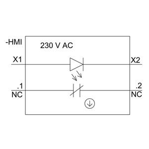 Cina PLC 3SU1106-0AB20-1CA0 SIRIUS ACT Complete Unit Pushbutton Plastic Lighted Momentary in vendita