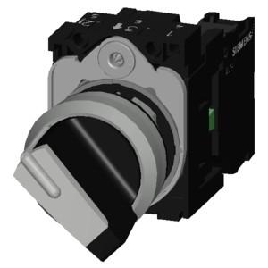 中国 2 Positions Metal Shiny Unlighted Selector Switch for SIRIUS ACT 3SU1150-2BF60-1BA0 販売のため