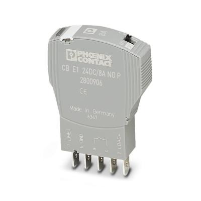 中国 5 Poles 24 V DC 2800906 CB E1 24DC/8A NO P Electronic Equipment Circuit Breaker 販売のため