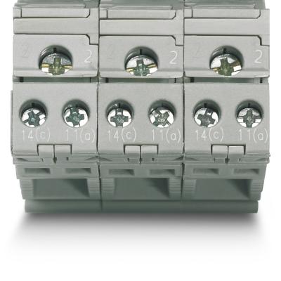 Cina 277 V Rated Voltage 2801305 CB 1/10-1/10 UT-BE Seat with 3 Poles in vendita