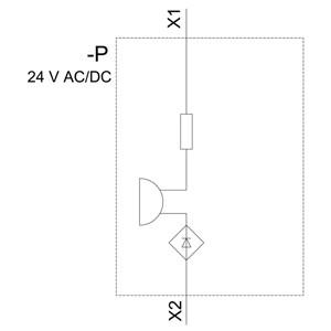 Cina Compact Unit 3SU1200-6KB10-1AA0 Plastic with AC/DC 24V Screw Terminal SIRIUS ACT in vendita