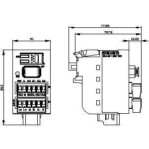 中国 PLC 3SU1400-1LL10-1BA1 Profinet Safety Standard Black Sirius ACT Profinet Interface Module 販売のため