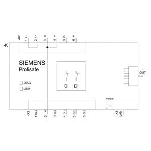中国 PLC 3SU1400-1LL10-1BA1 Profinet Safety Standard Black Sirius ACT Profinet Interface Module 販売のため