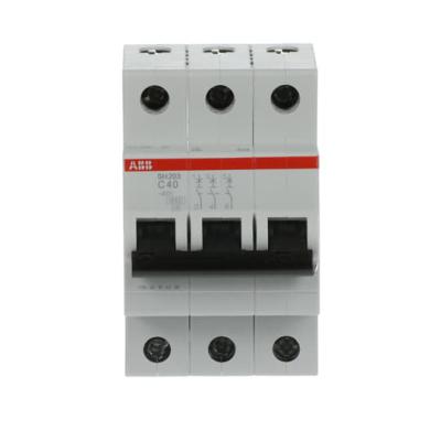 中国 3P Miniature Circuit Breaker SH203-C40 Rated Frequency Hz 50 Rated Voltage 220 40 A 販売のため