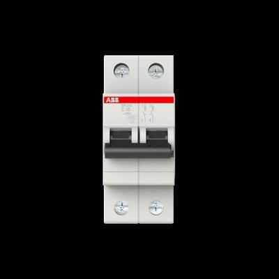 中国 SH202-C10 Miniature Circuit Breaker 2P C 10 A BCD Curve C for Industrial Applications 販売のため