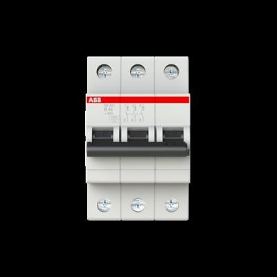 Cina MCB SH203-B40 Miniature Circuit Breaker 3P B 40A BCD Curve B Rated Frequency Hz 50 Easy in vendita