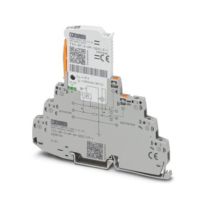 Cina 12 V DC Rated Voltage 2906744 TTC-6P-3-HF-M-12DC-UT-I Surge Protector with 2 Pole in vendita