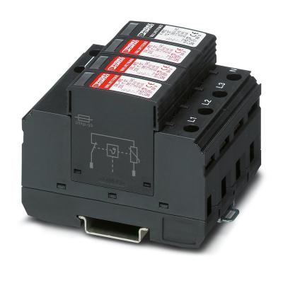 中国 230V AC 4 Pole Type 2 Surge Protector within Phoenix Contact VAL-MS 230IT/3 1-FM 販売のため