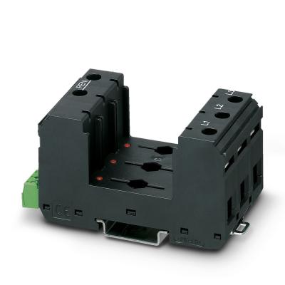 中国 250V AC Rated VAL-MS/3 0-BE/FM Type 2 Surge Protector Base with 3 Pole Performance 販売のため