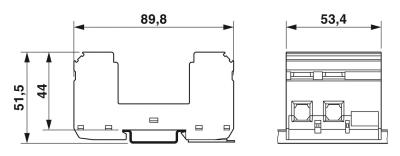 Cina 2881816 VAL-MS/3 0-BE Phoenix Contact Type 2 Surge Protector Base Number of Pole 1 in vendita