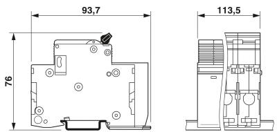 中国 2882776 VAL-CP-MCB-3C-350/40/FM タイプ2 オーバージェスプロテクター 販売のため
