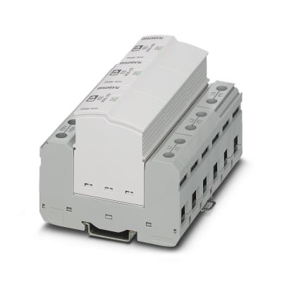 Cina 3 Pole Rated Voltage FLT-SEC-P-T1-350/25-FM Type 1 2 Surge Protector for Industrial in vendita