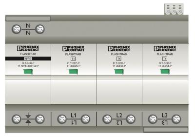 中国 2905421 FLT-SEC-P-T1-3S-350/25-FM タイプ 1 2 コンビネッド オーバージェスプロテクター 販売のため