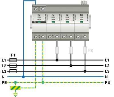 中国 2905421 FLT-SEC-P-T1-3S-350/25-FM タイプ 1 2 コンビネッド オーバージェスプロテクター 販売のため