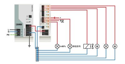 Cina Other Poles Number 2905744 CBM E8 24DC/0.5-10A NO-R Phoenix Contact Electronic Equipment Circuit Breaker in vendita