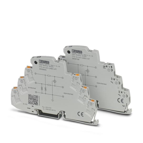 Quality 24V DC TTC-6-2X1-PT Surge Protector Protect Your Industrial Equipment with 2 for sale
