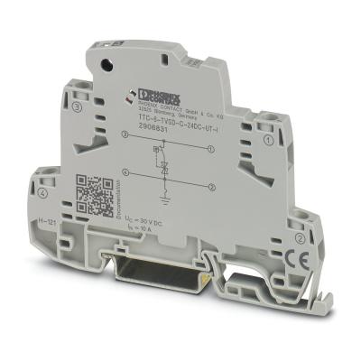 Cina TTC-6-TVSD-C-24DC-UT-I Phoenix Contact Surge Protector 2 Pole Tensione nominale 24 V DC in vendita
