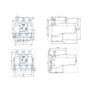 China Contact Load 3RU5156-3KB2 Thermal Overload Relay 170-205A Size S6 for Motor Protection for sale