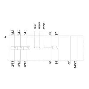 China Sealed PLC 3RU6116-0GB1 Overload Relay for Motor Protection 11...16 A Size S00 Class 10 for sale