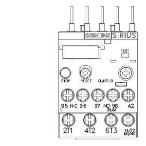 China 3RU6116-0KB0 Overload Relay 11...16 A Size S00 Class 10 for Mounting onto Contactors for sale