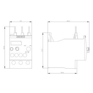 中国 モーター保護 34...40 A サイズ S0 クラス10 超負荷リレー 3RU6126-4EB0 コンタクター用 販売のため