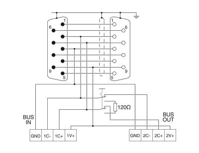 China Phoenix Contact SUBCON-PLUS-CAN/SC2 D-SUB Bus Connector Your Best Connection Solution for sale