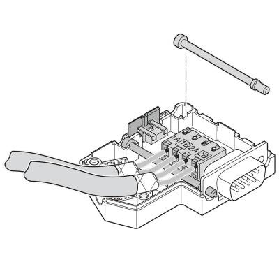 China 2744348 SUBCON-PLUS-PROFIB Conector de bus D-SUB para la automatización industrial en venta