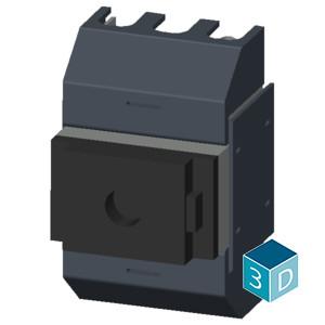Cina 3KD0130-2KG20-3 Dispositivi di base di disconnessione dell'albero dell'interruttore 3 poli BG 01 3KD0 Dimensione del telaio 1 in vendita