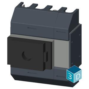 Cina 3KD0240-2KG20-3 Dispositivi di base Disconnessione dell'albero di interruttore 4 poli BG 01 3KD0 Dimensione del telaio 1 in vendita